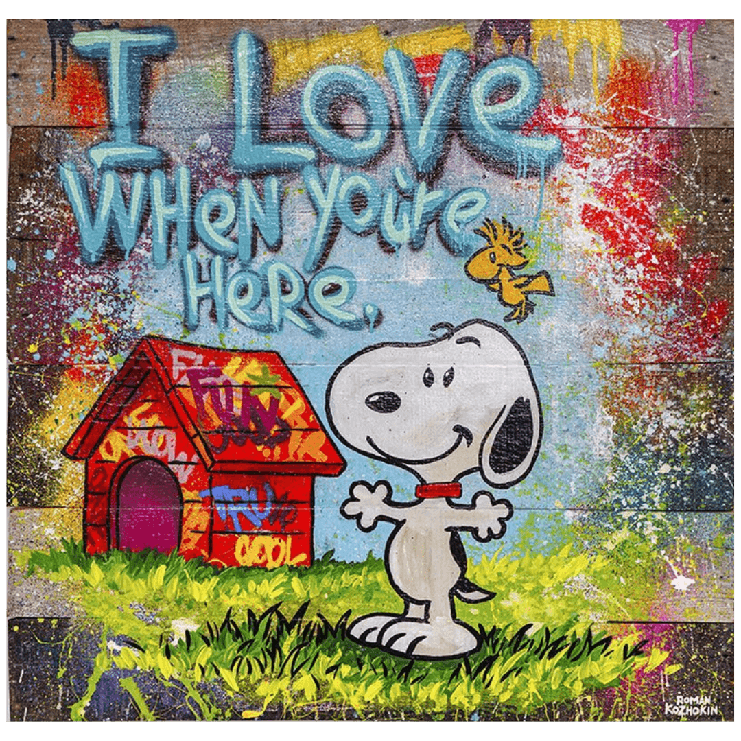 I LOVE WHEN YOU'RE HERE - Lunaco Gallery